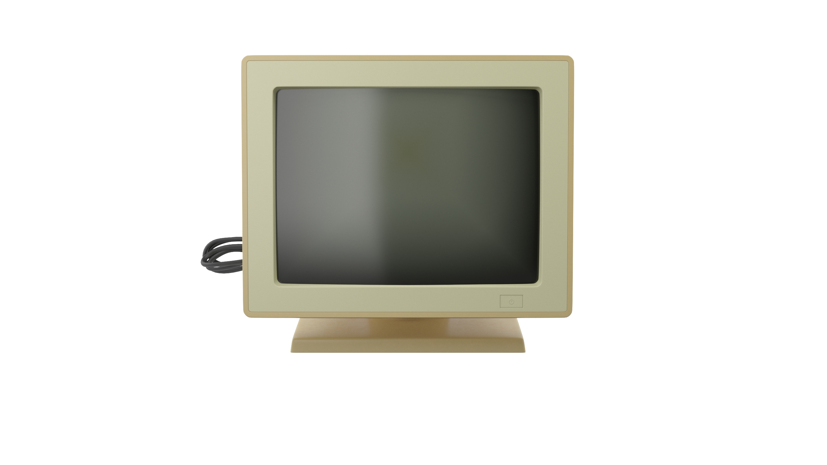 modelo 3d monitor retro - TurboSquid 2036982