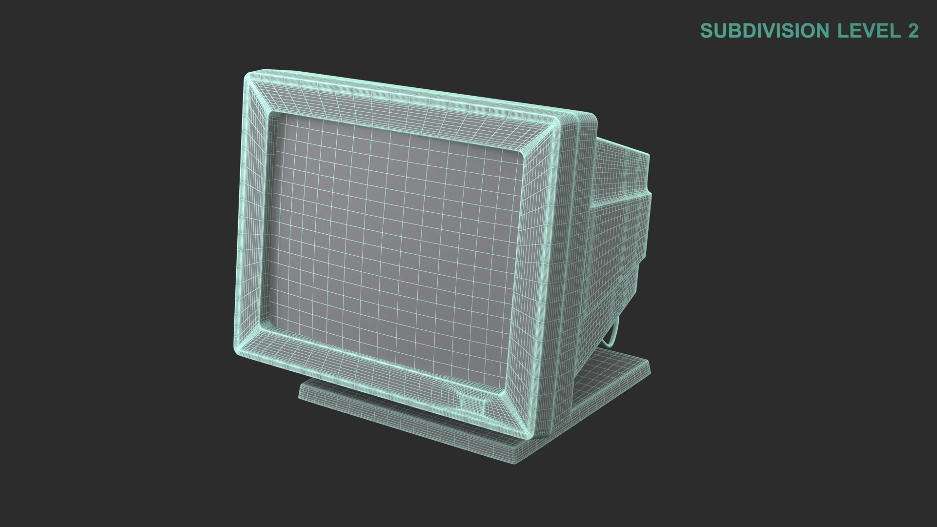 Retro Monitor 3D Model - TurboSquid 2036982