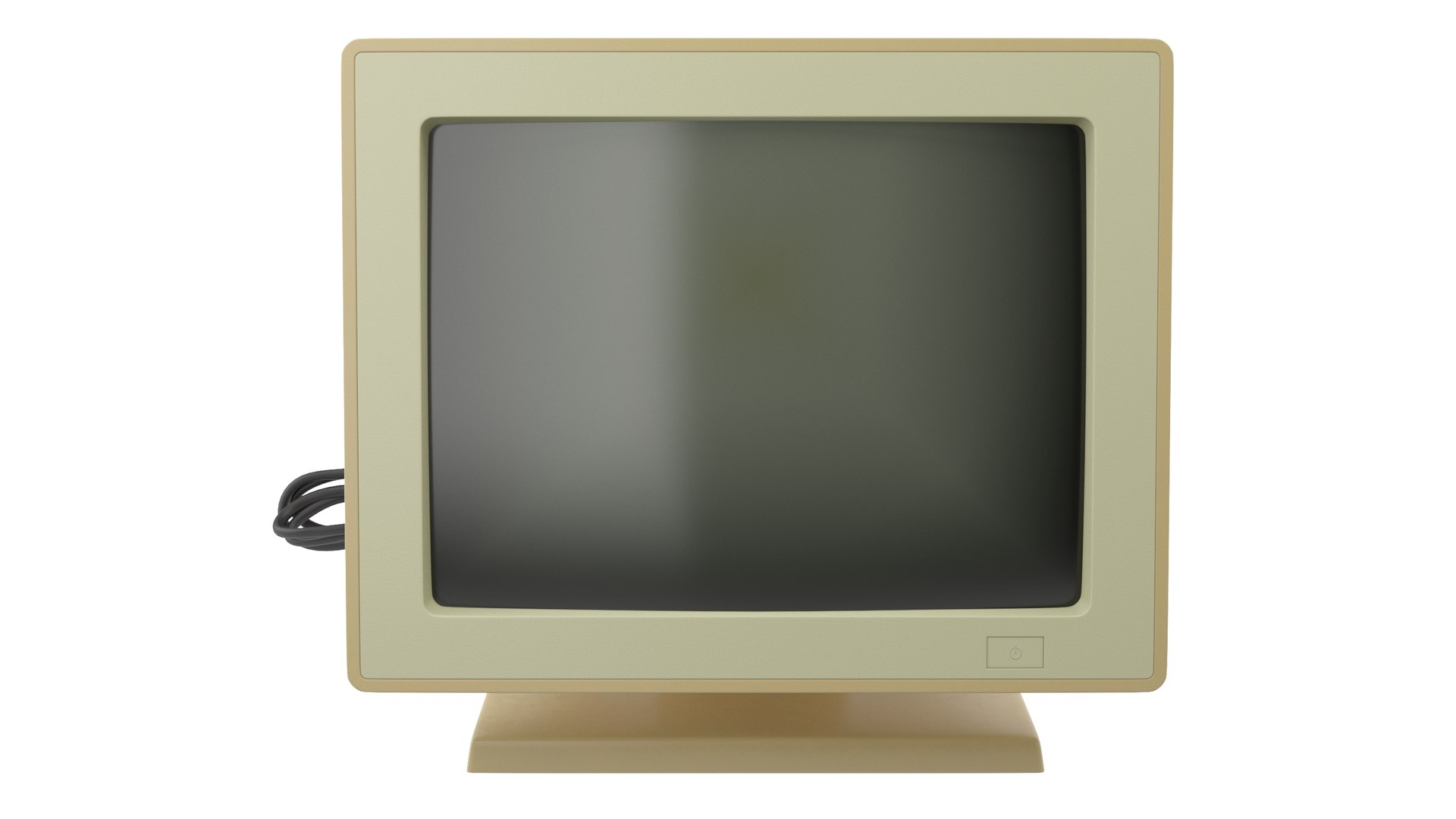 Retro Monitor 3D Model - TurboSquid 2036982