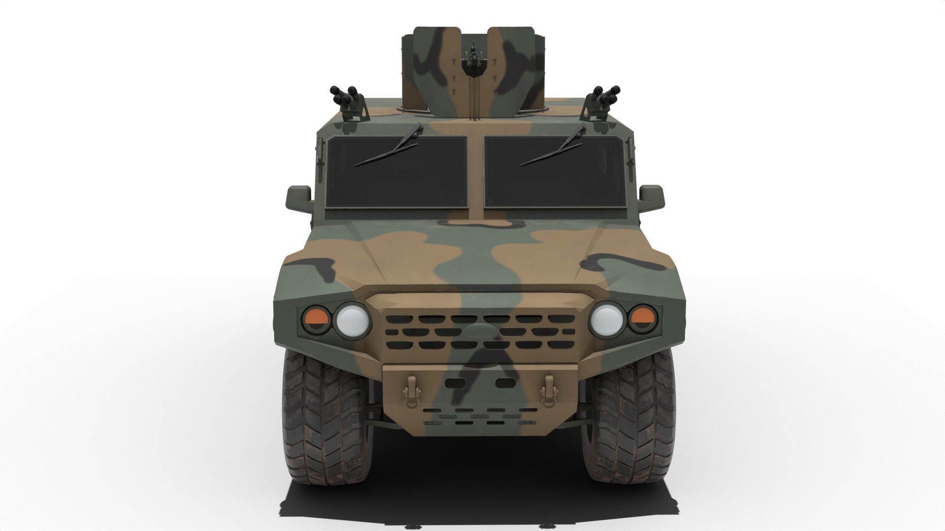 Korean Military Vehicle K-151 Model - TurboSquid 2336560