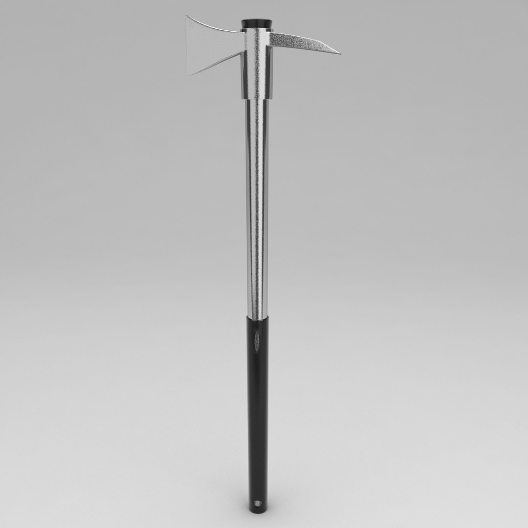 3d max cultivating modern cutter mattock