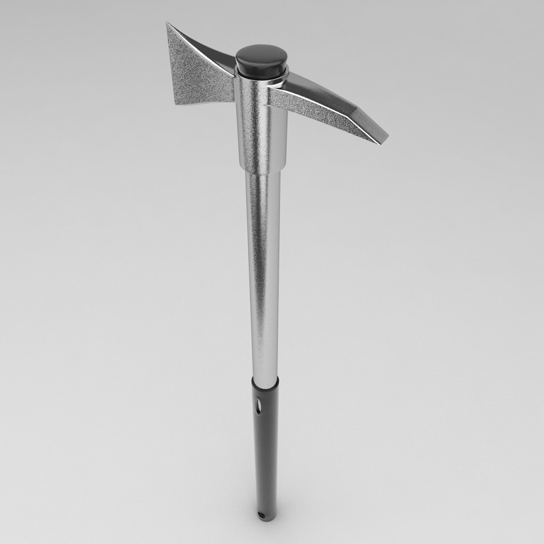 3d max cultivating modern cutter mattock