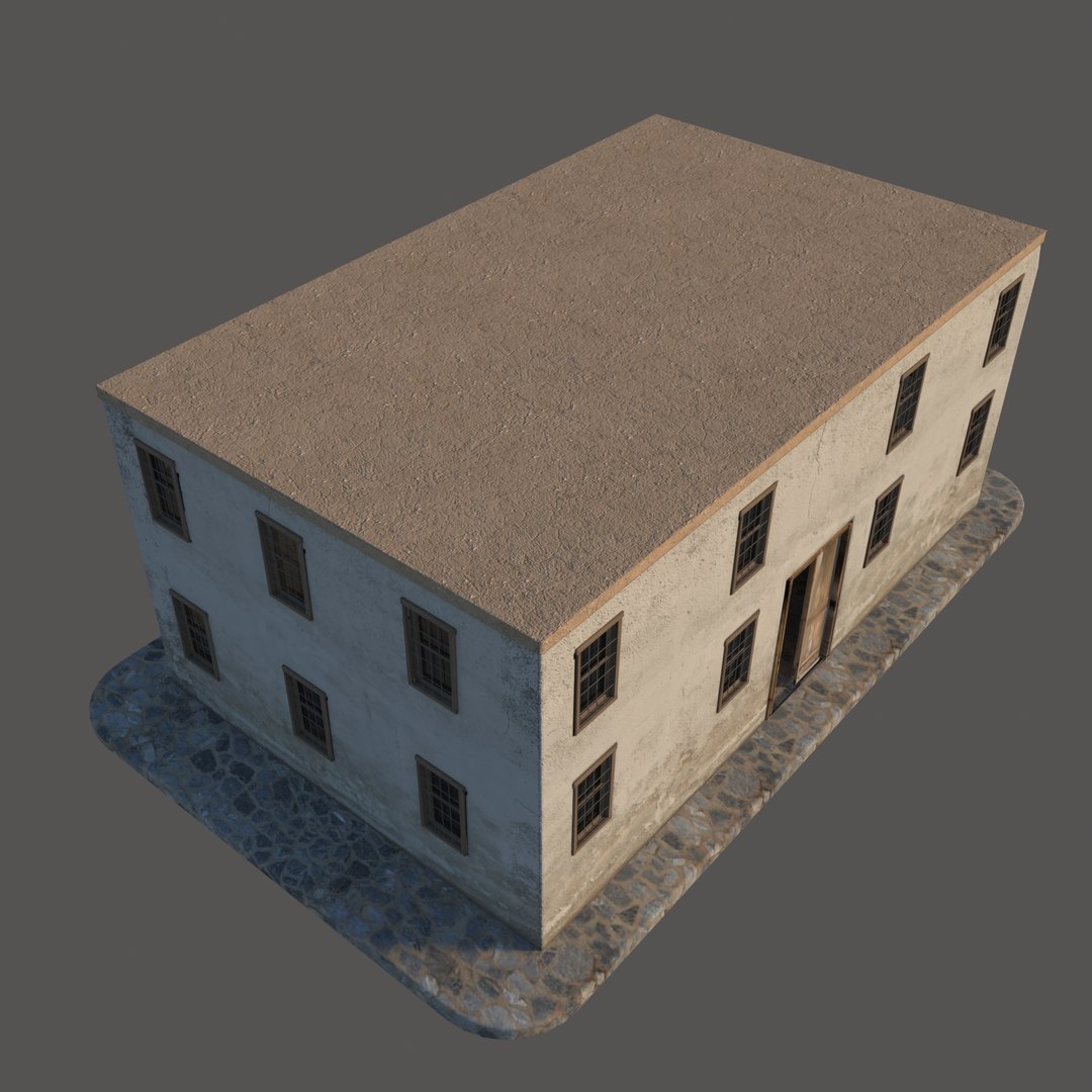 3D Old Structure - TurboSquid 1396258