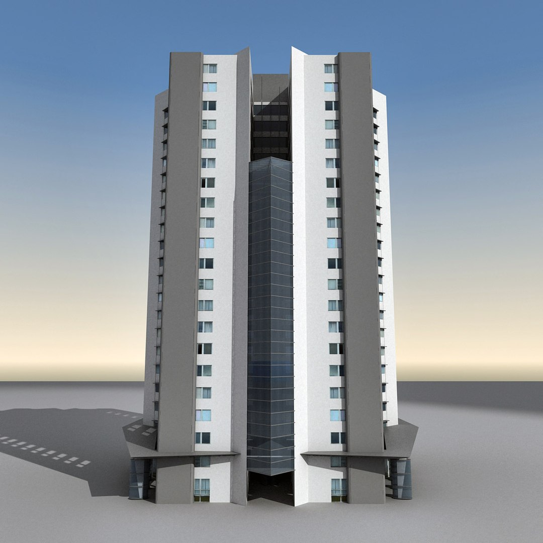 3d Model Modern Building