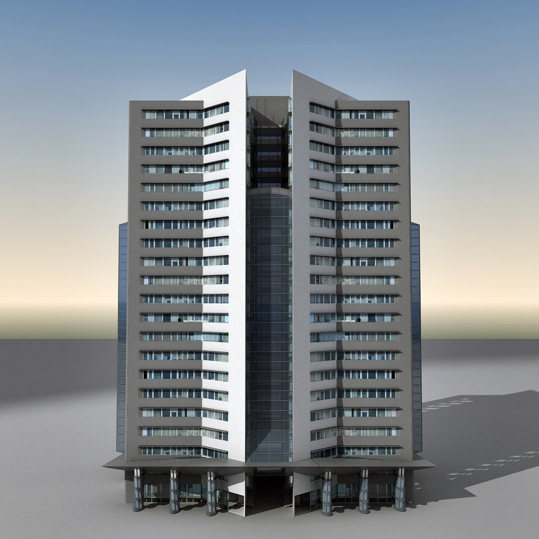 3d Model Modern Building