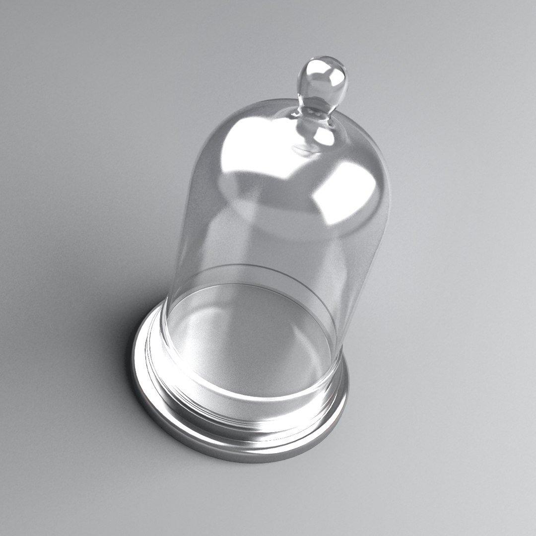 bell jar 3d max