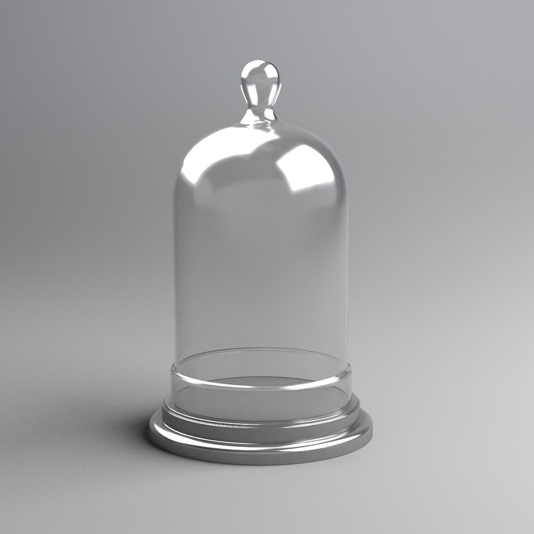 bell jar 3d max