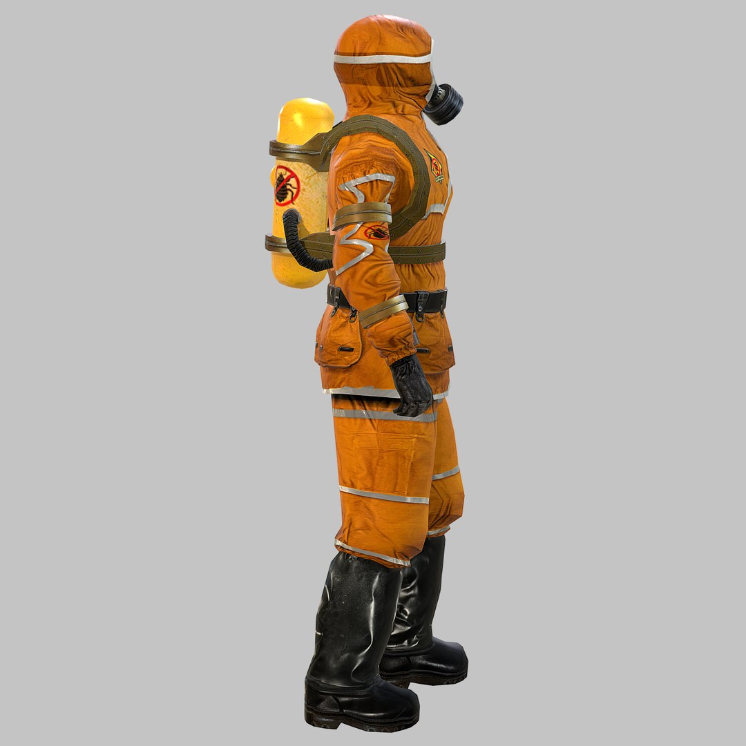 3d Exterminator Character Model