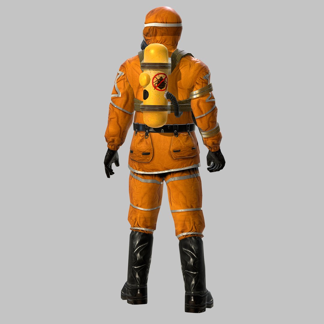 3d Exterminator Character Model