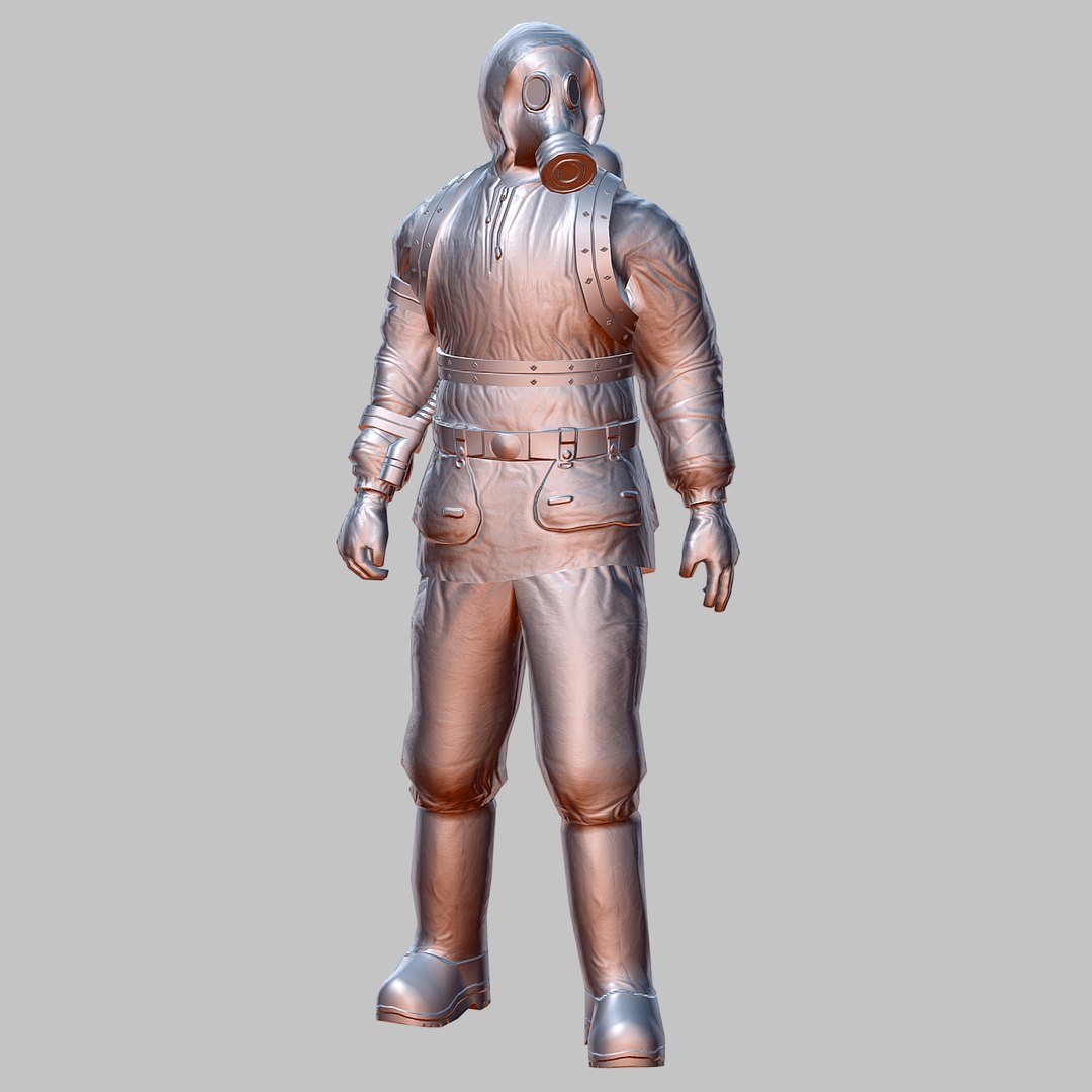 3d Exterminator Character Model