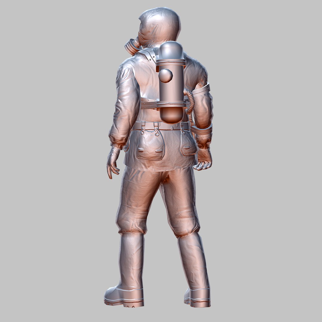 3d Exterminator Character Model