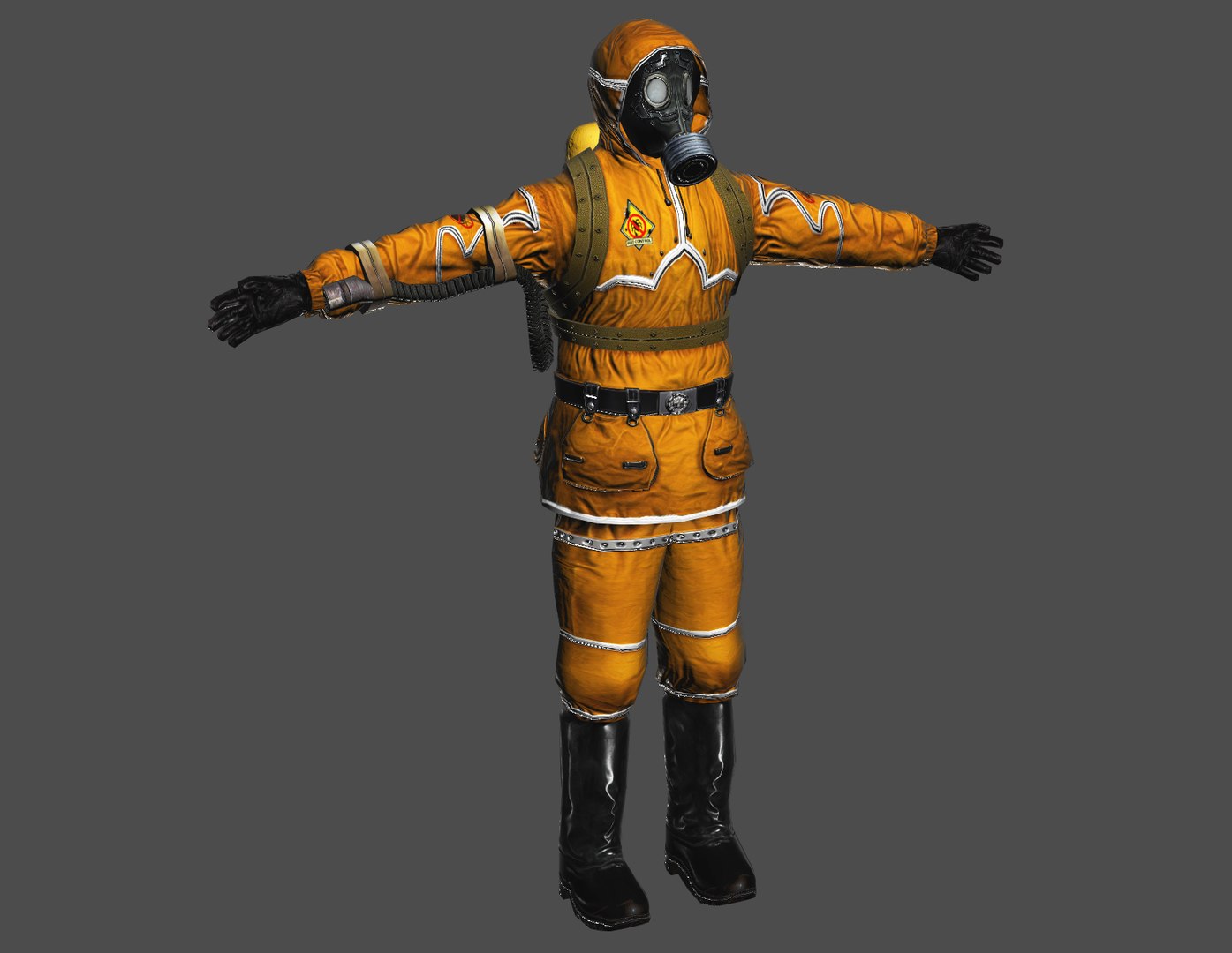 3d Exterminator Character Model