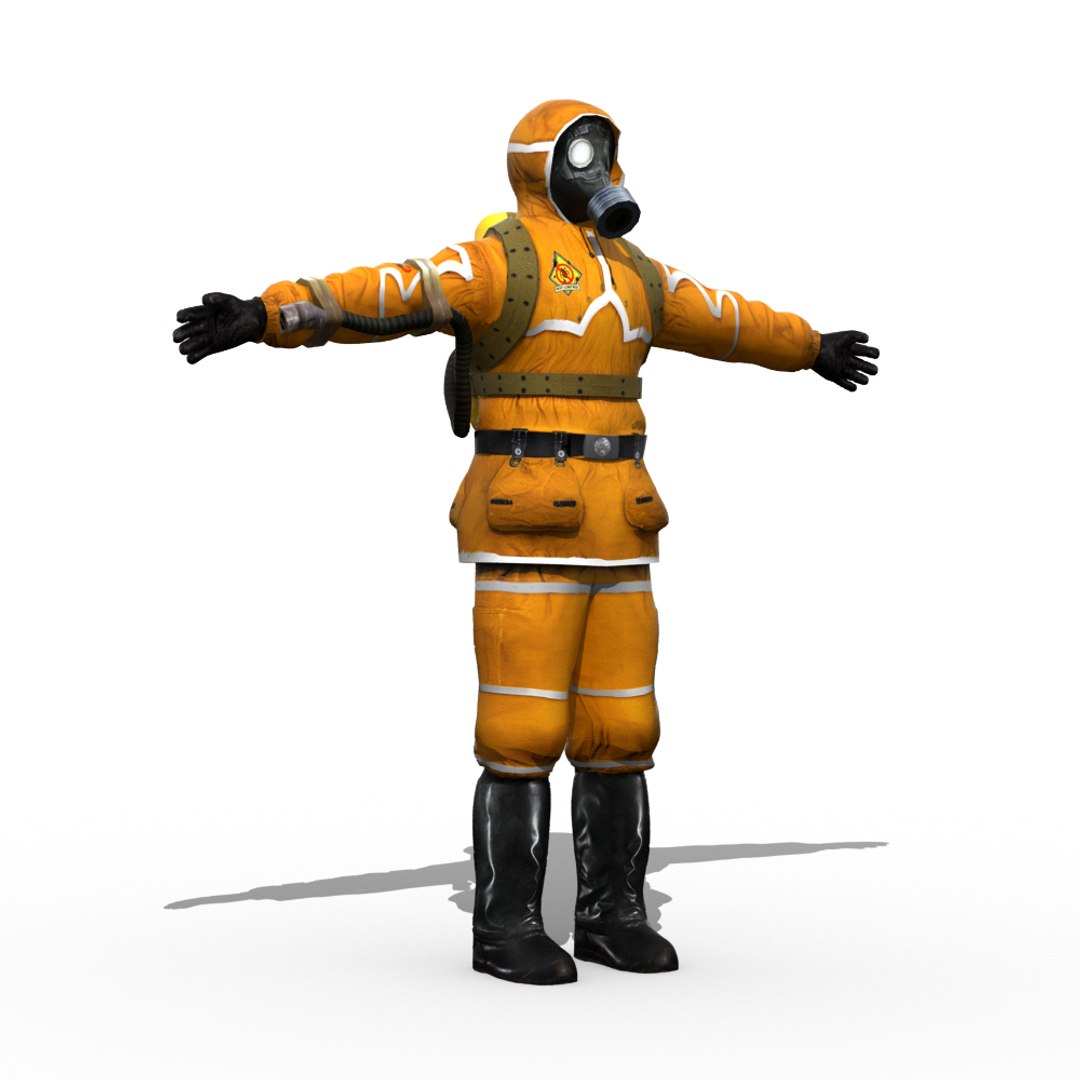 3d Exterminator Character Model