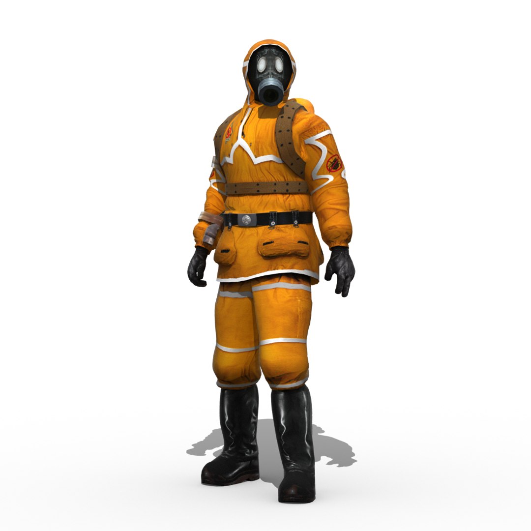 3d Exterminator Character Model