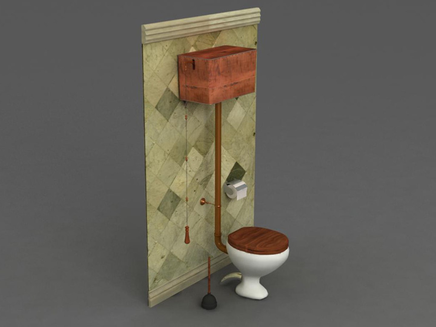 Toilet 3d Model