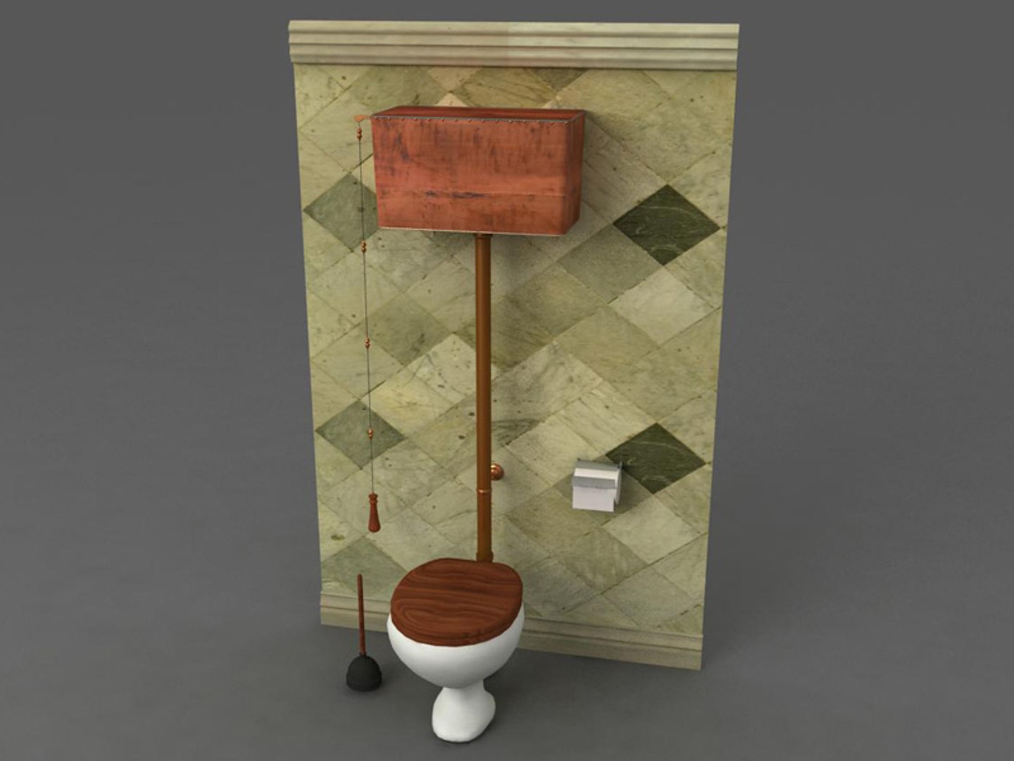 Toilet 3d Model
