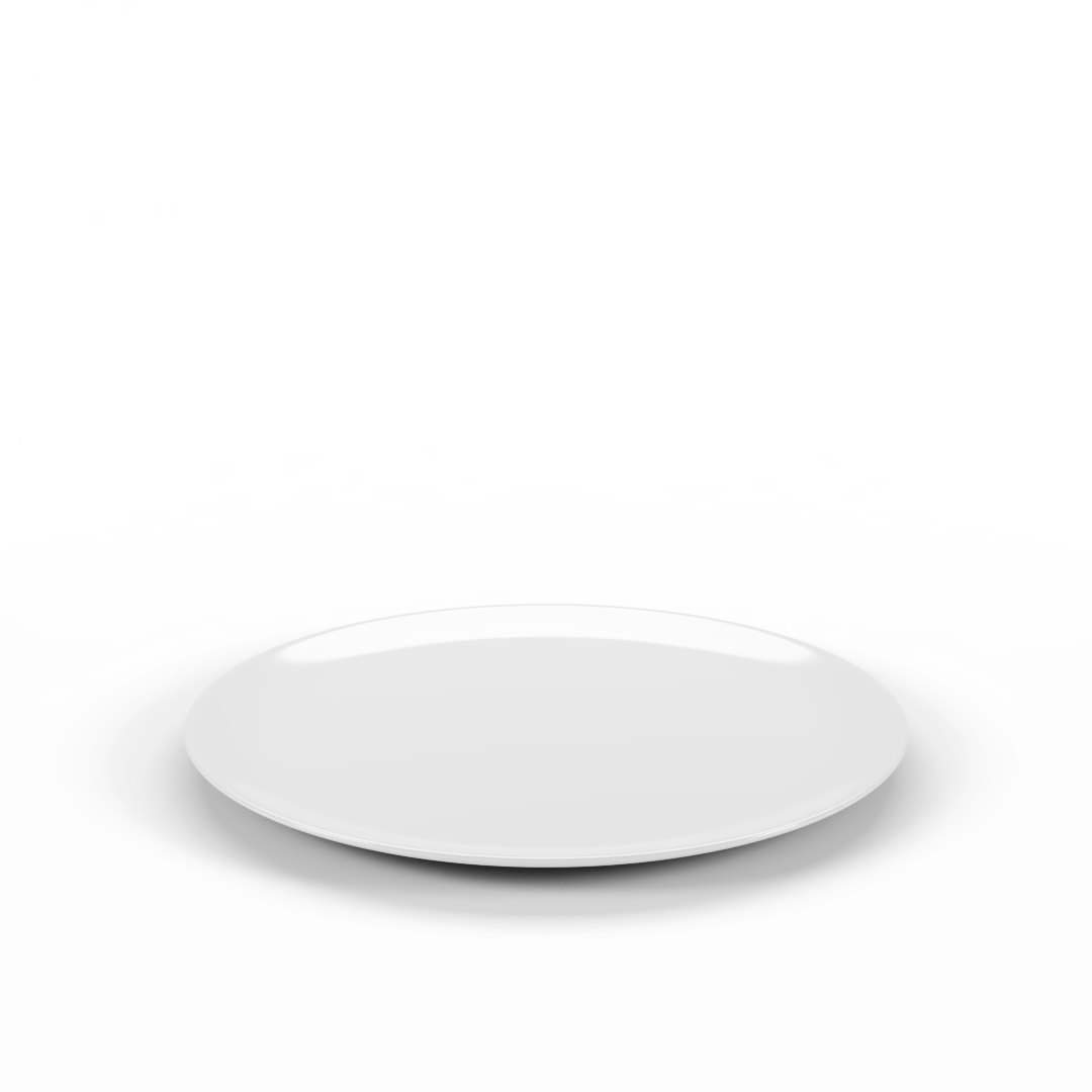 dessert plate 3d model