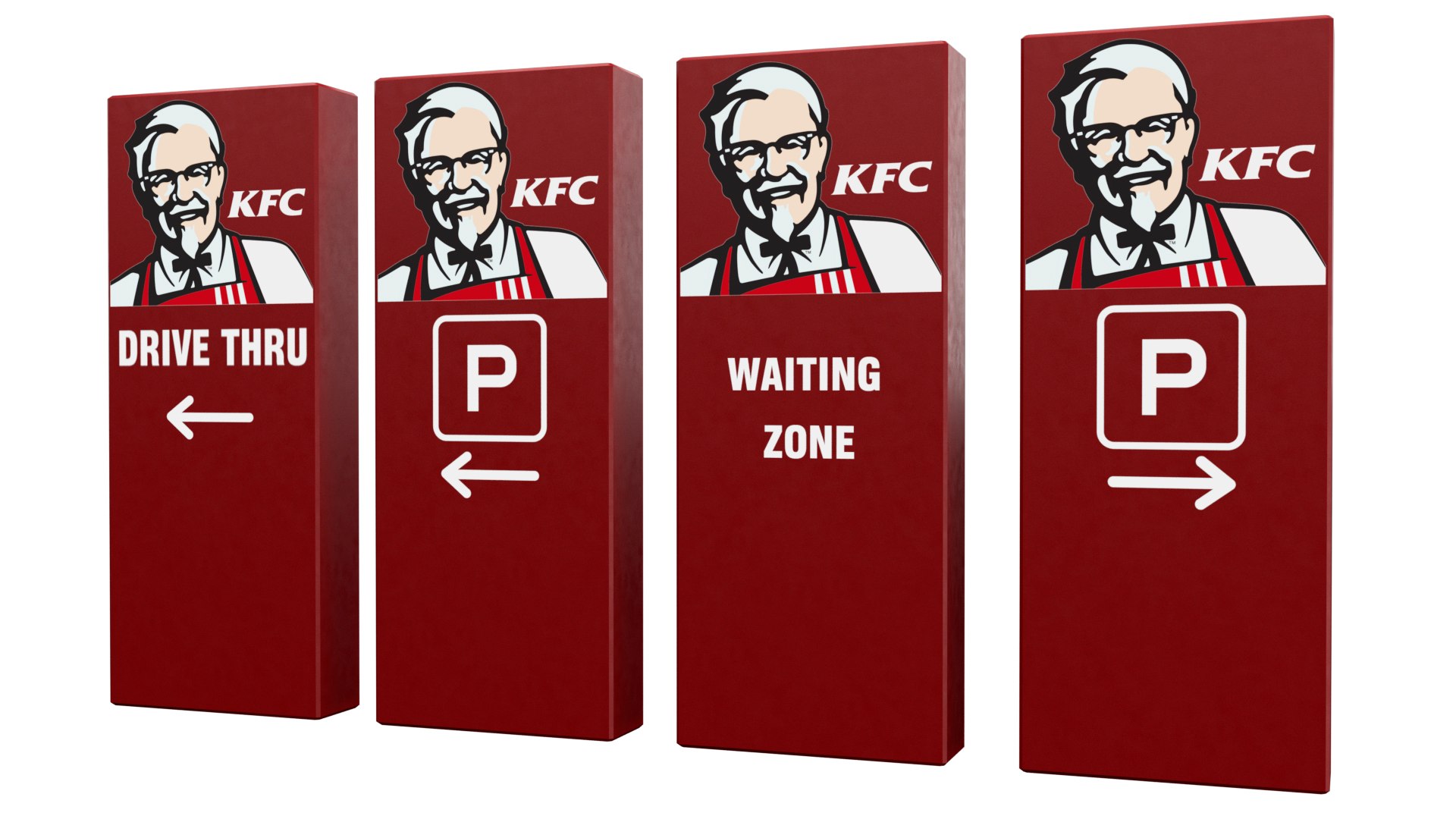 3D Kfc - TurboSquid 1675350