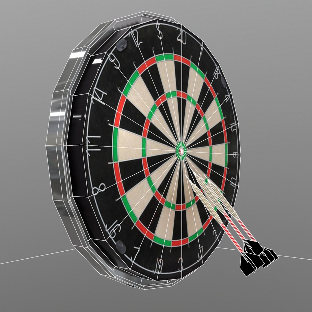 3D Dart Set - TurboSquid 1289481