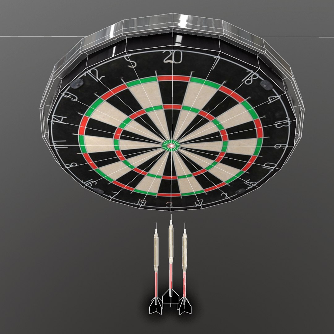 3D Dart Set - TurboSquid 1289481