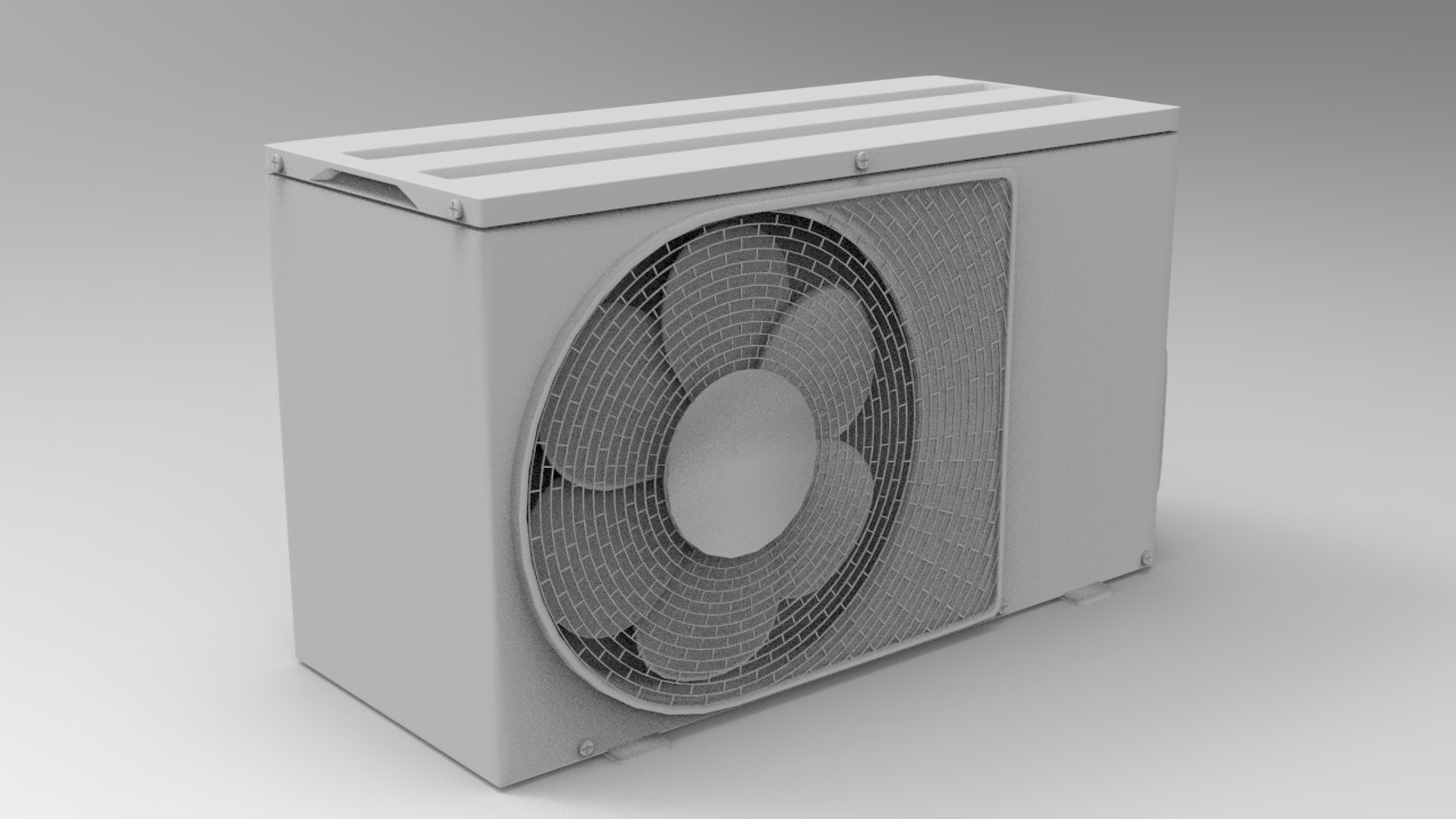 3D model air conditioning - TurboSquid 1651980