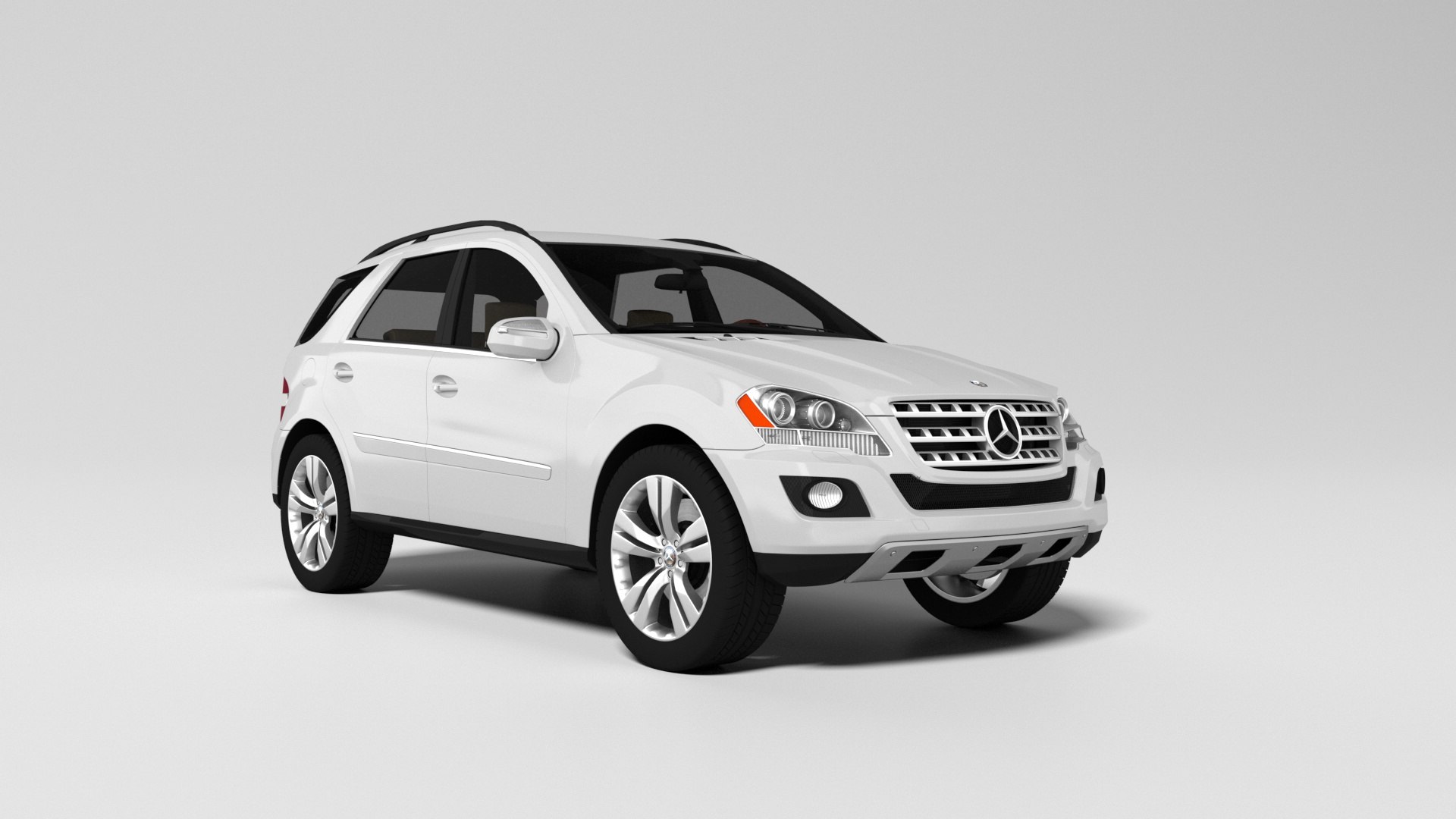 Mercedes-Benz ML 500 Model - TurboSquid 2356888