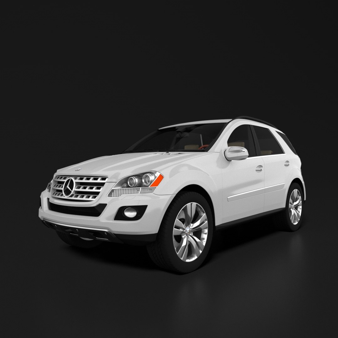 Mercedes-Benz ML 500 Model - TurboSquid 2356888