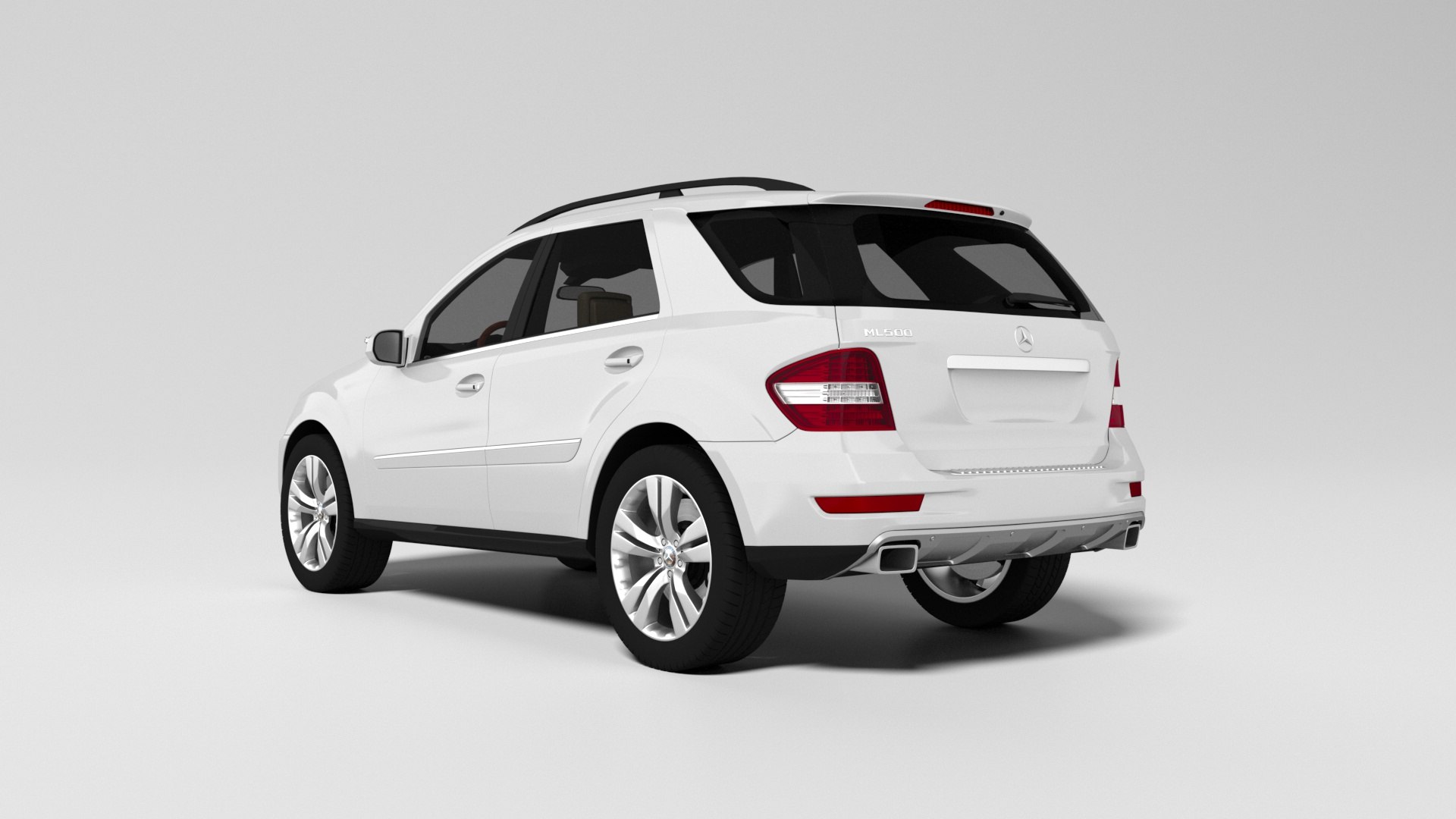 Mercedes-Benz ML 500 Model - TurboSquid 2356888