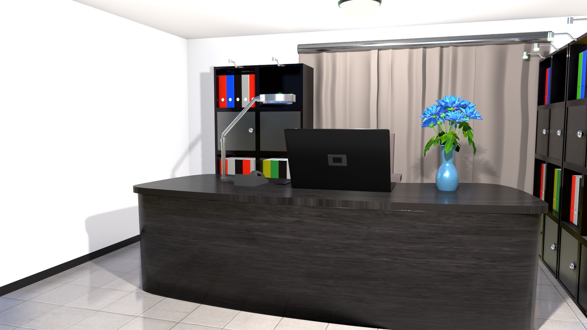 3D Office Desk - TurboSquid 1882759