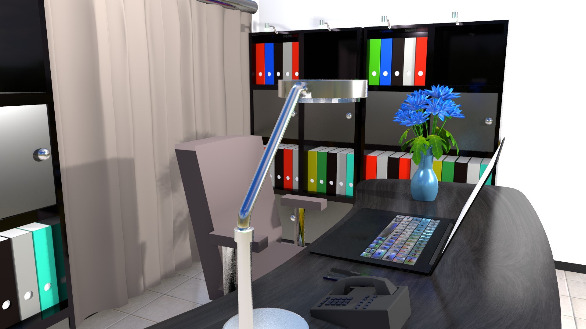 3D Office Desk - TurboSquid 1882759