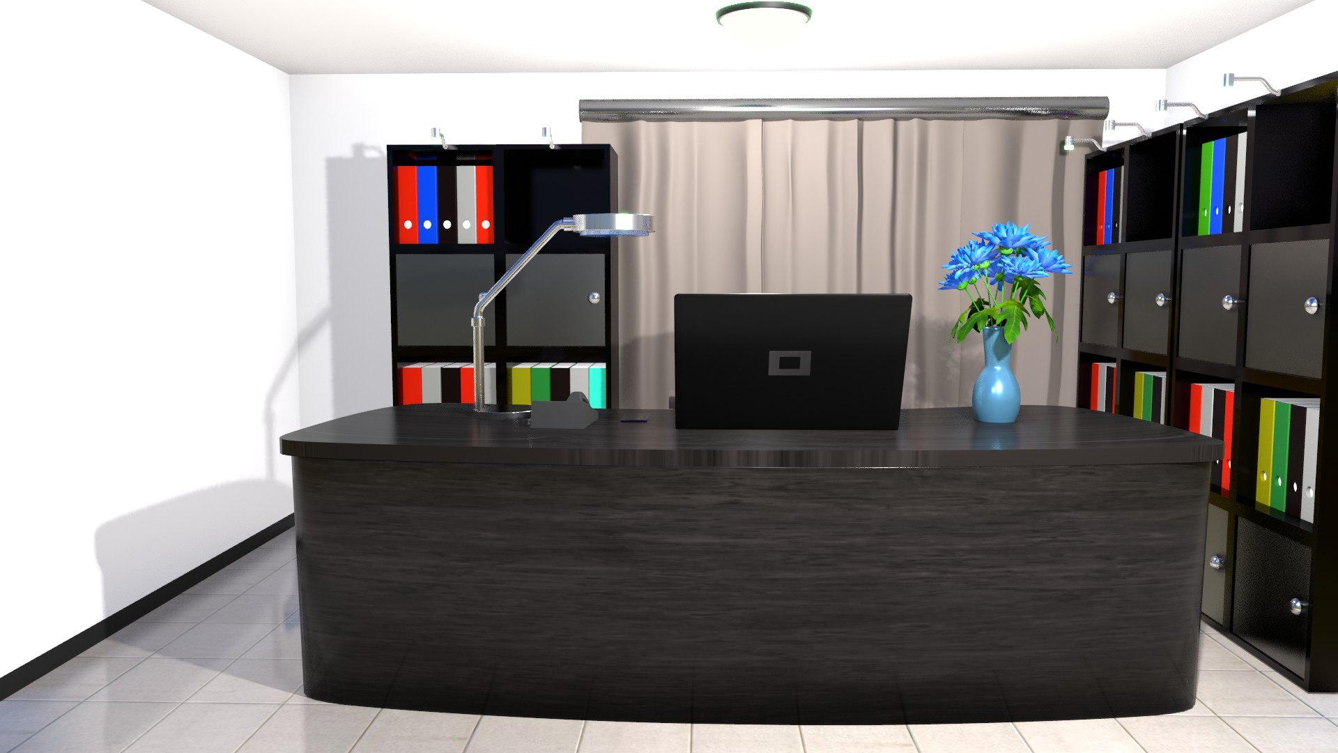 3D Office Desk - TurboSquid 1882759