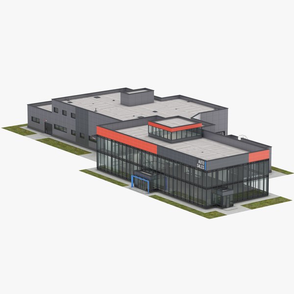Car Dealership 3D Models for Download | TurboSquid