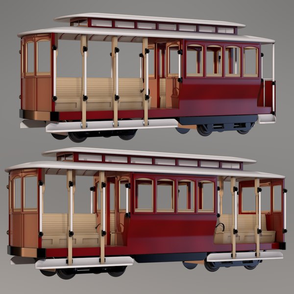 Tram 3D Models for Download | TurboSquid
