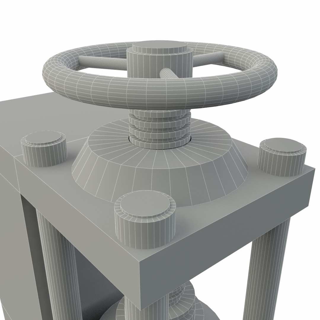 Concrete Compression 3d 3ds