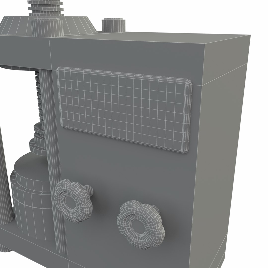 Concrete Compression 3d 3ds