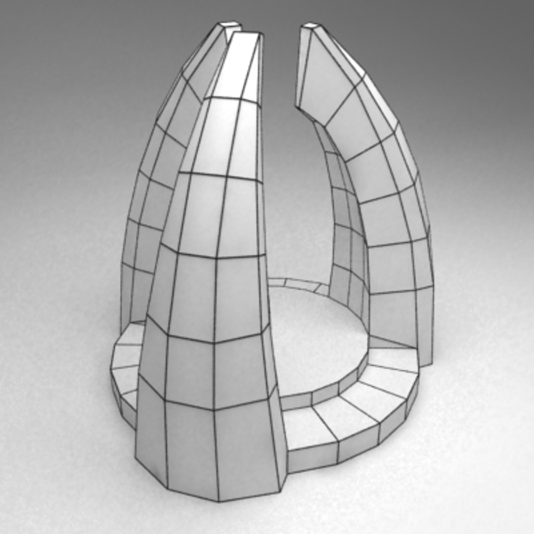 fantasy portal 3d model