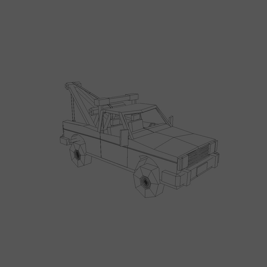 3D Truck Tow Paper | 1145790 | TurboSquid