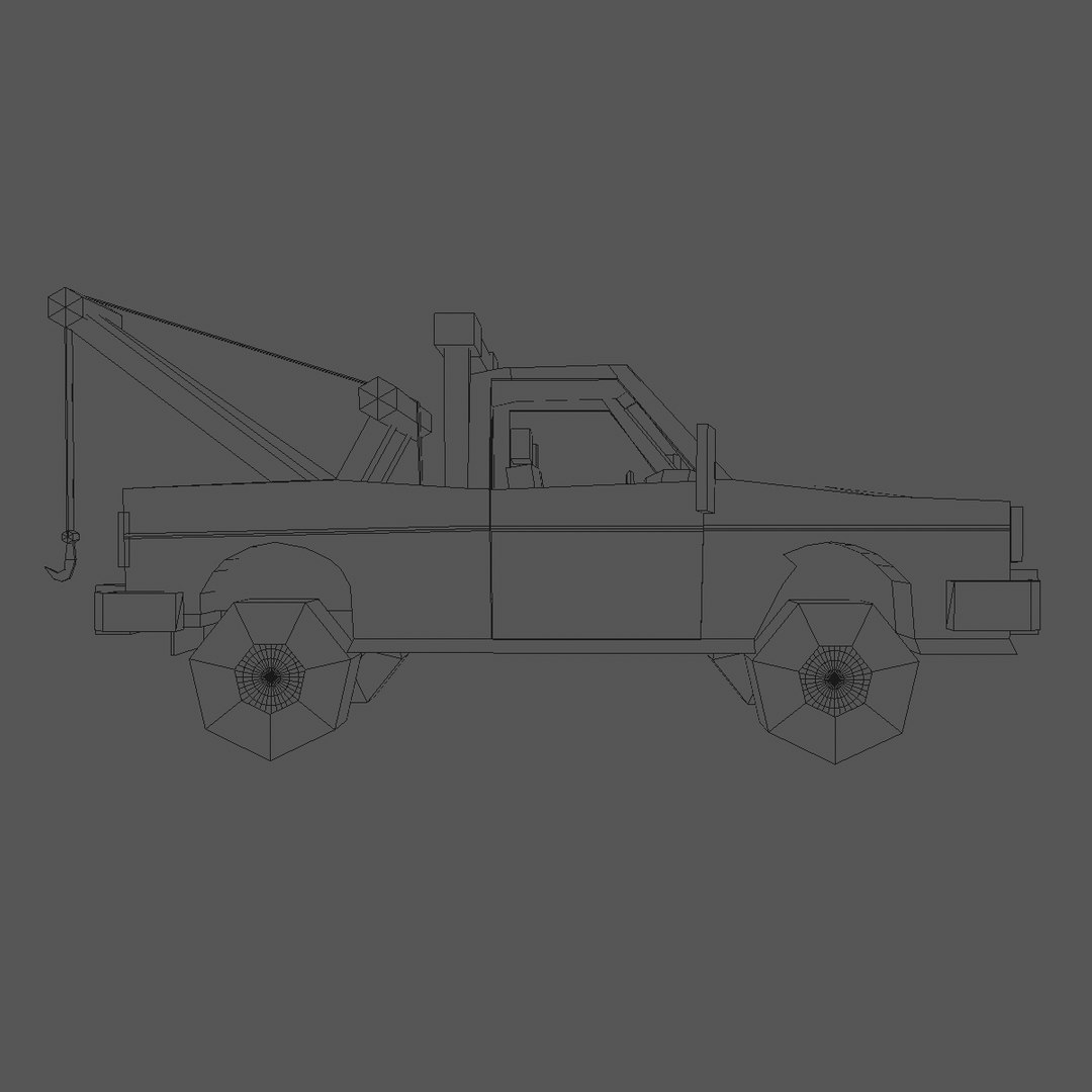 3D Truck Tow Paper | 1145790 | TurboSquid