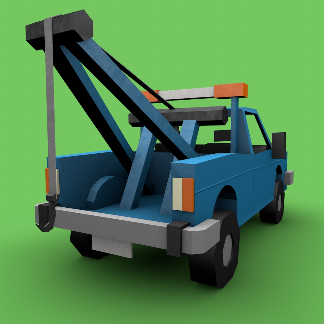 3D Truck Tow Paper | 1145790 | TurboSquid