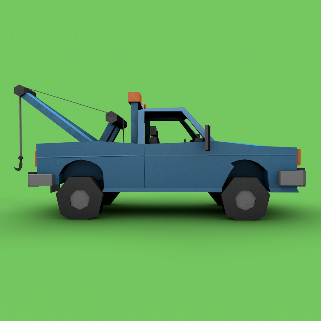 3D Truck Tow Paper | 1145790 | TurboSquid