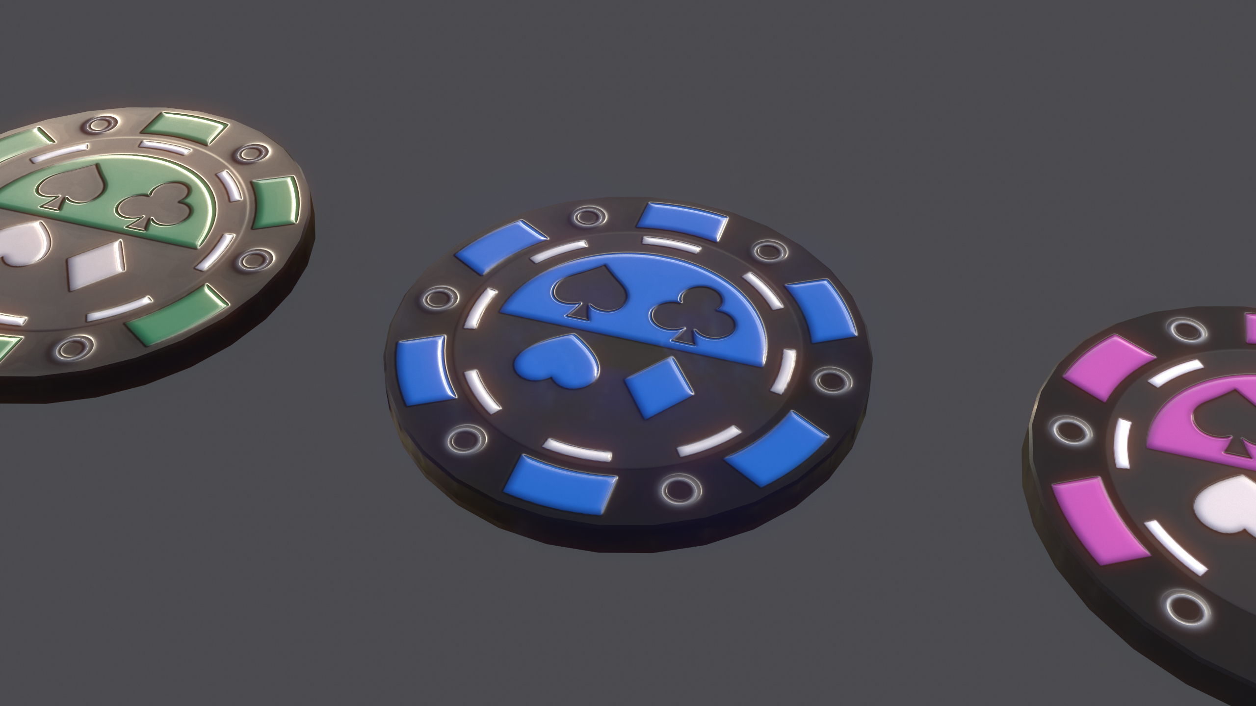 3D poker chip pbr - TurboSquid 1683864