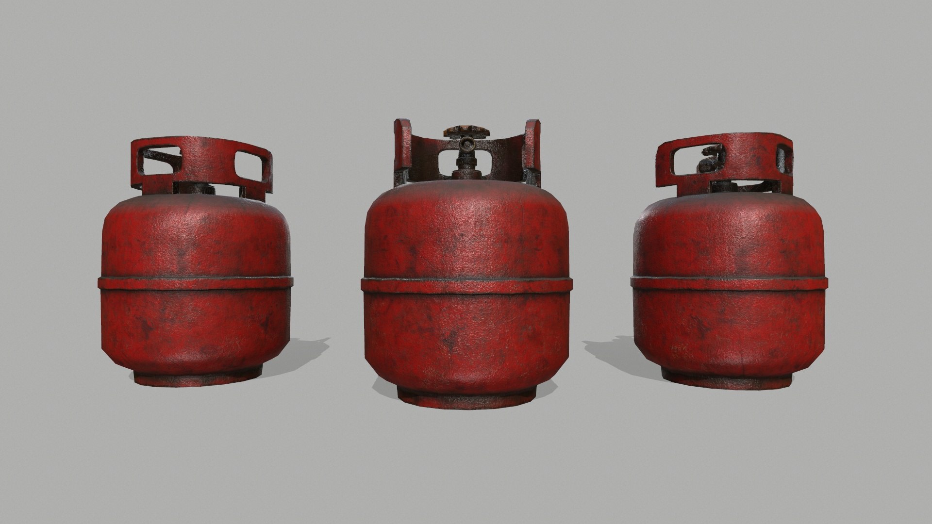 Propane Tank 3D Model - TurboSquid 1521886