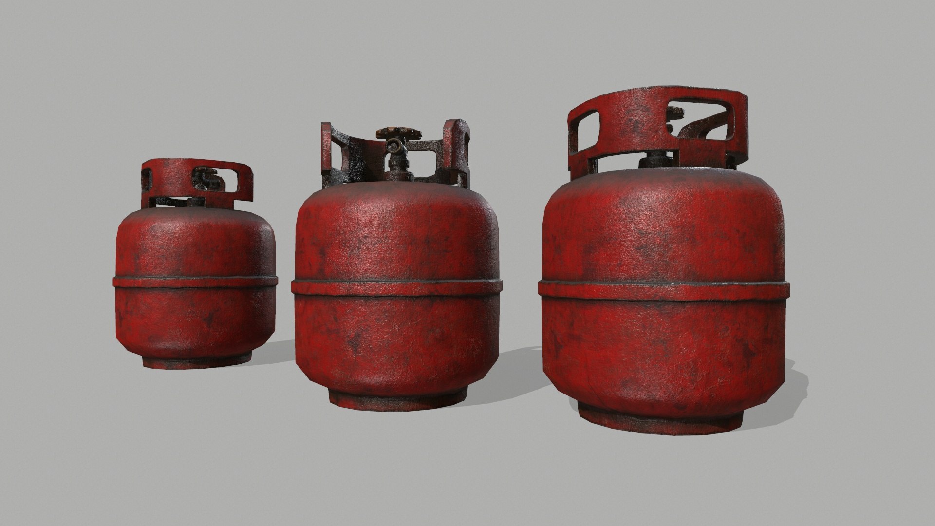 Propane Tank 3D Model - TurboSquid 1521886