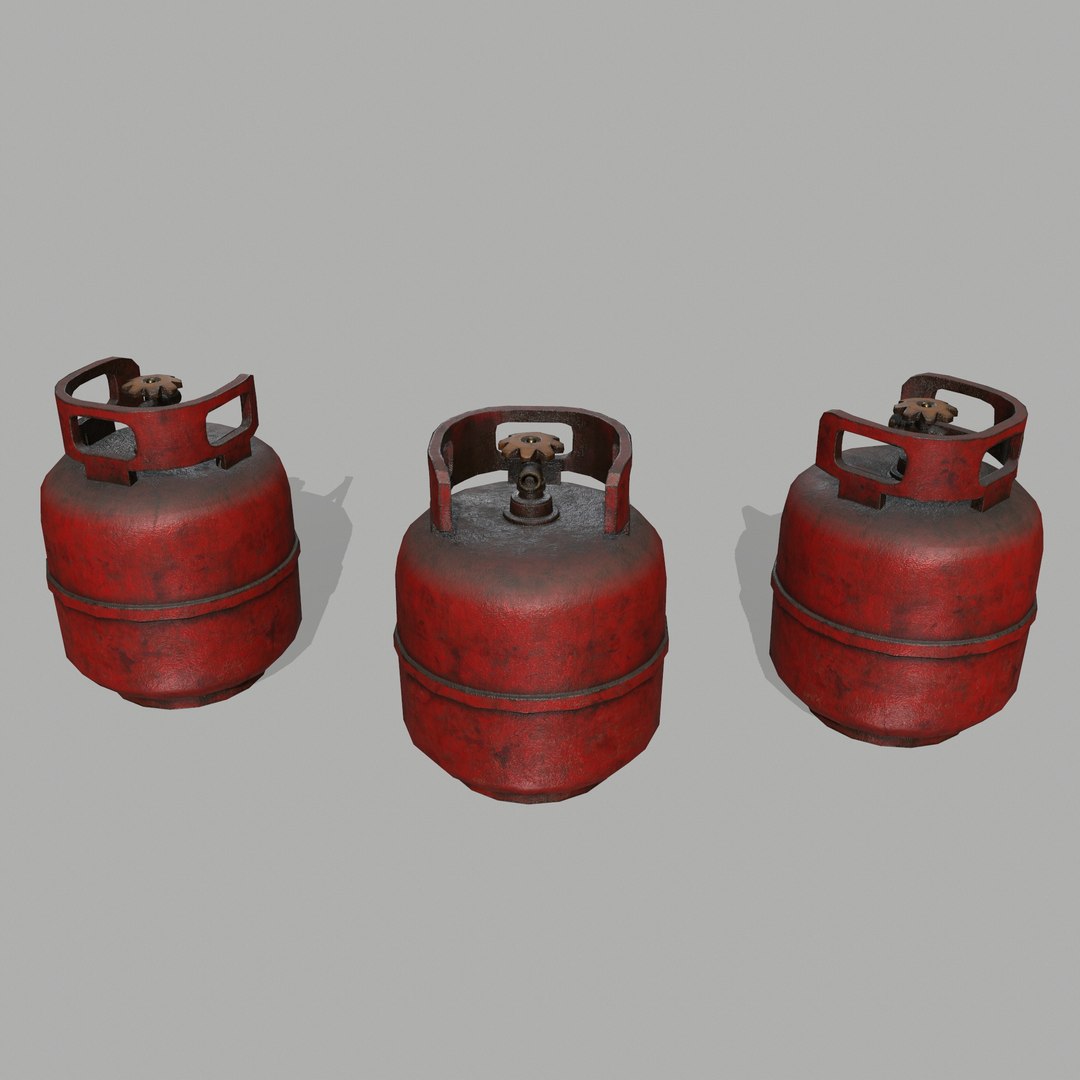 Propane Tank 3D Model - TurboSquid 1521886