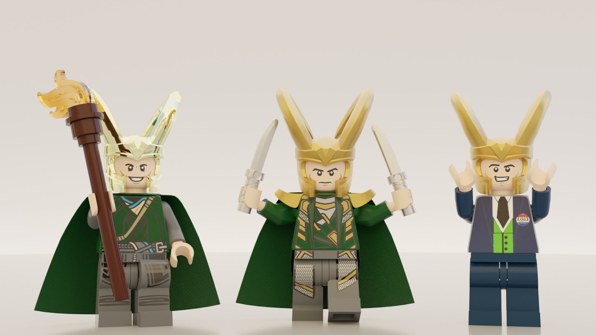 Lego Loki Pack Model - TurboSquid 1988453