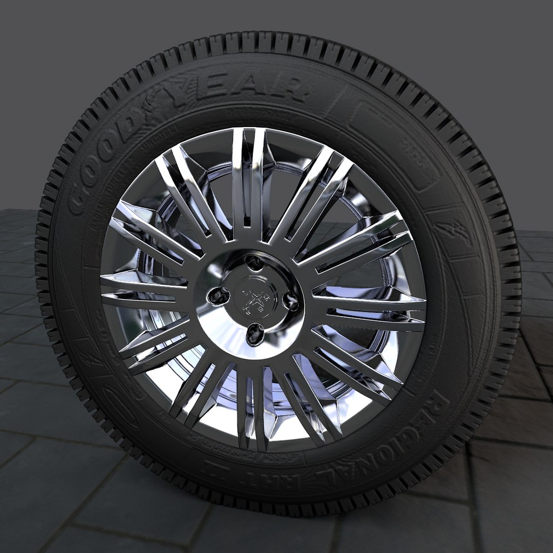 Wheel Rim Obj Free