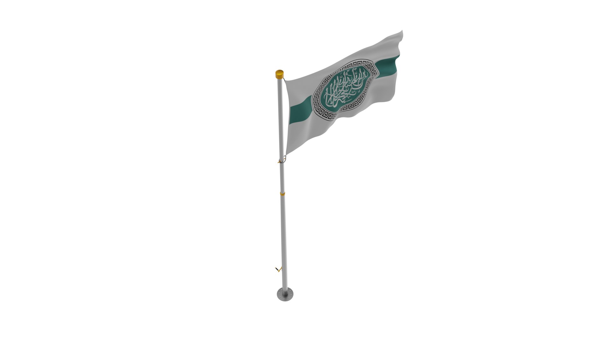 Flags Of HTS - Tahrir Al-Sham 3D Model - TurboSquid 2385201