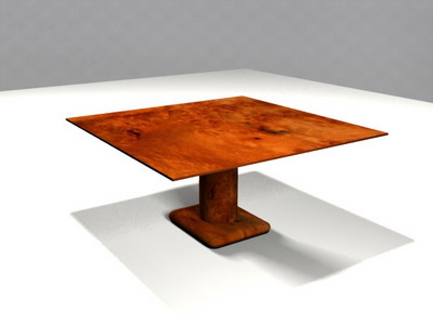 Free Wood Table 3d Model