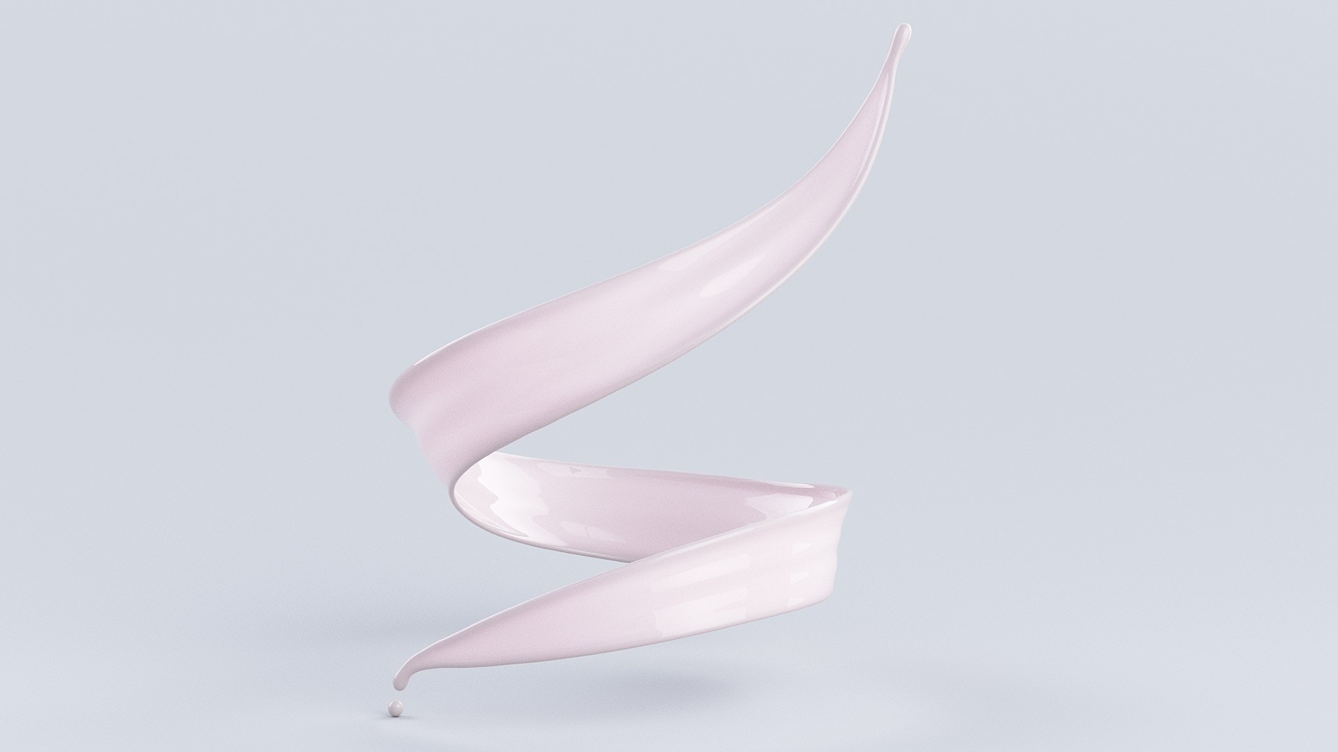 Elegant Curved Splash 01 3D Model - TurboSquid 2032242