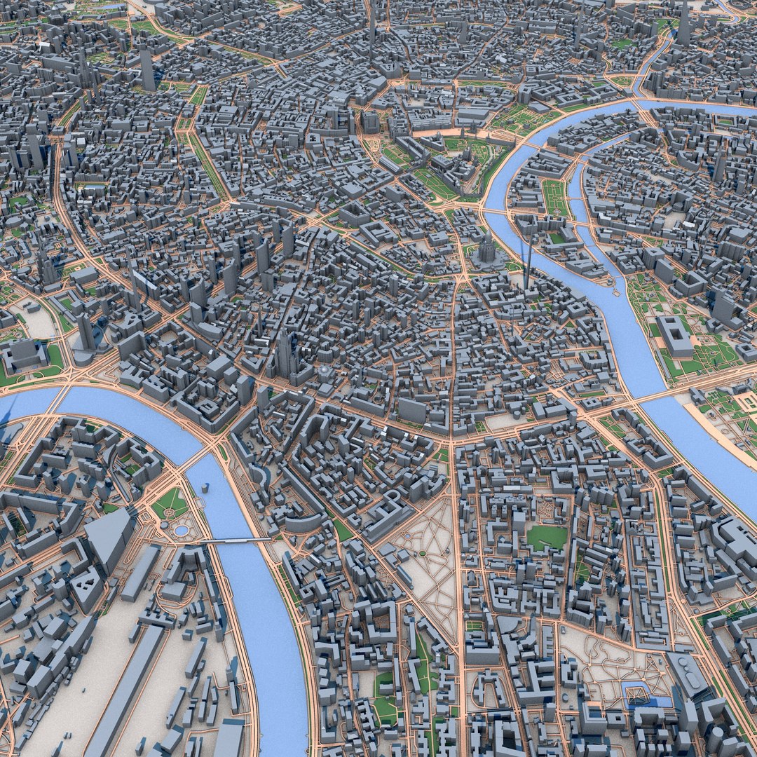 Moscow City Russia 3D Model - TurboSquid 2301972